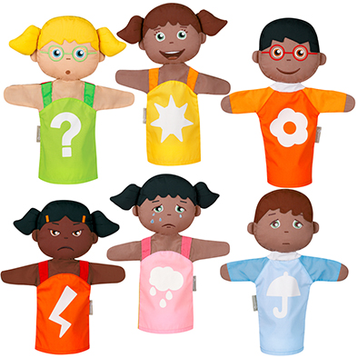 TÍTERES EXPRESIONES REVERSIBLES SET 3 - Aukinko Chile